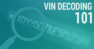 The VIN Decoding 101 Guide - DataOne Software | DataOne Software